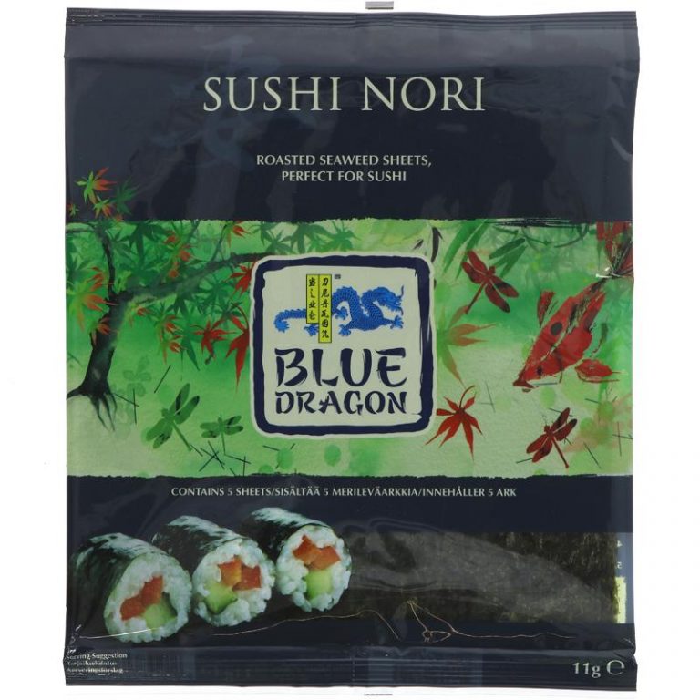 Blue Dragon Sushi Nori 5 Sheets 11g - Poppy's Pantry