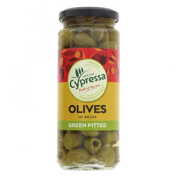 Cypressa Pitted Green Olives 340g - Poppy's Pantry